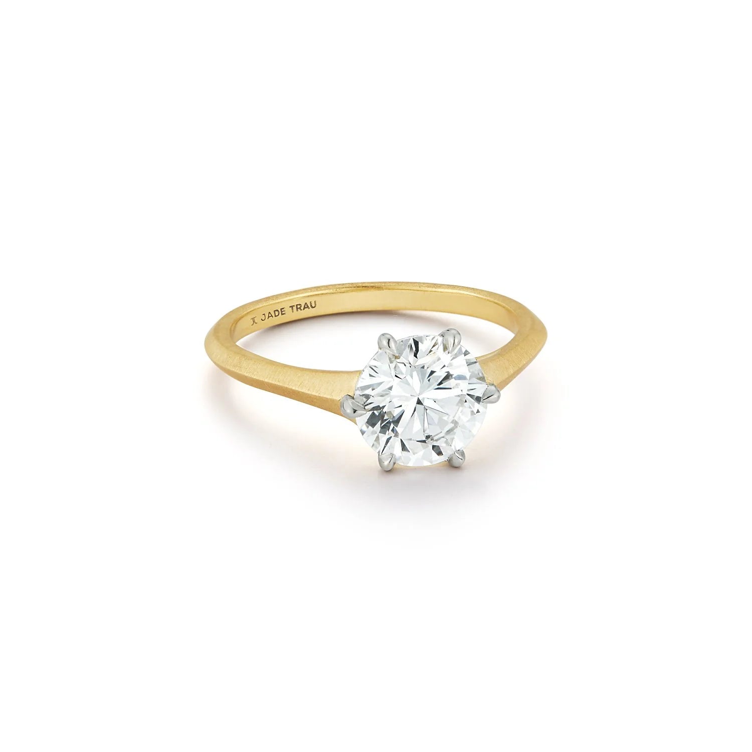 Jade Trau Jenny Ring - Semi Mount – Walters & Hogsett